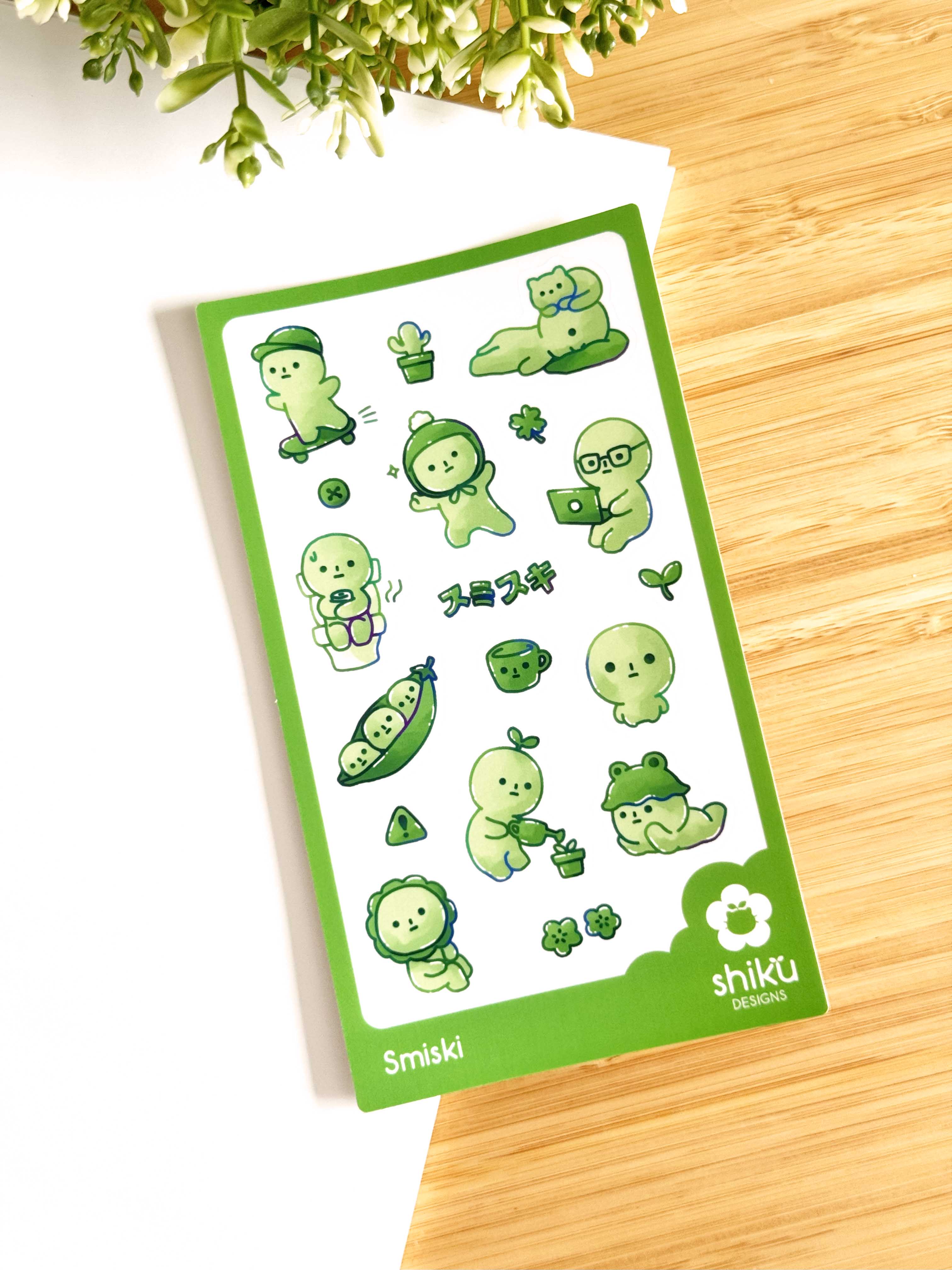 Daily Life as a Smeeski Sticker Sheet – Shiku Designs