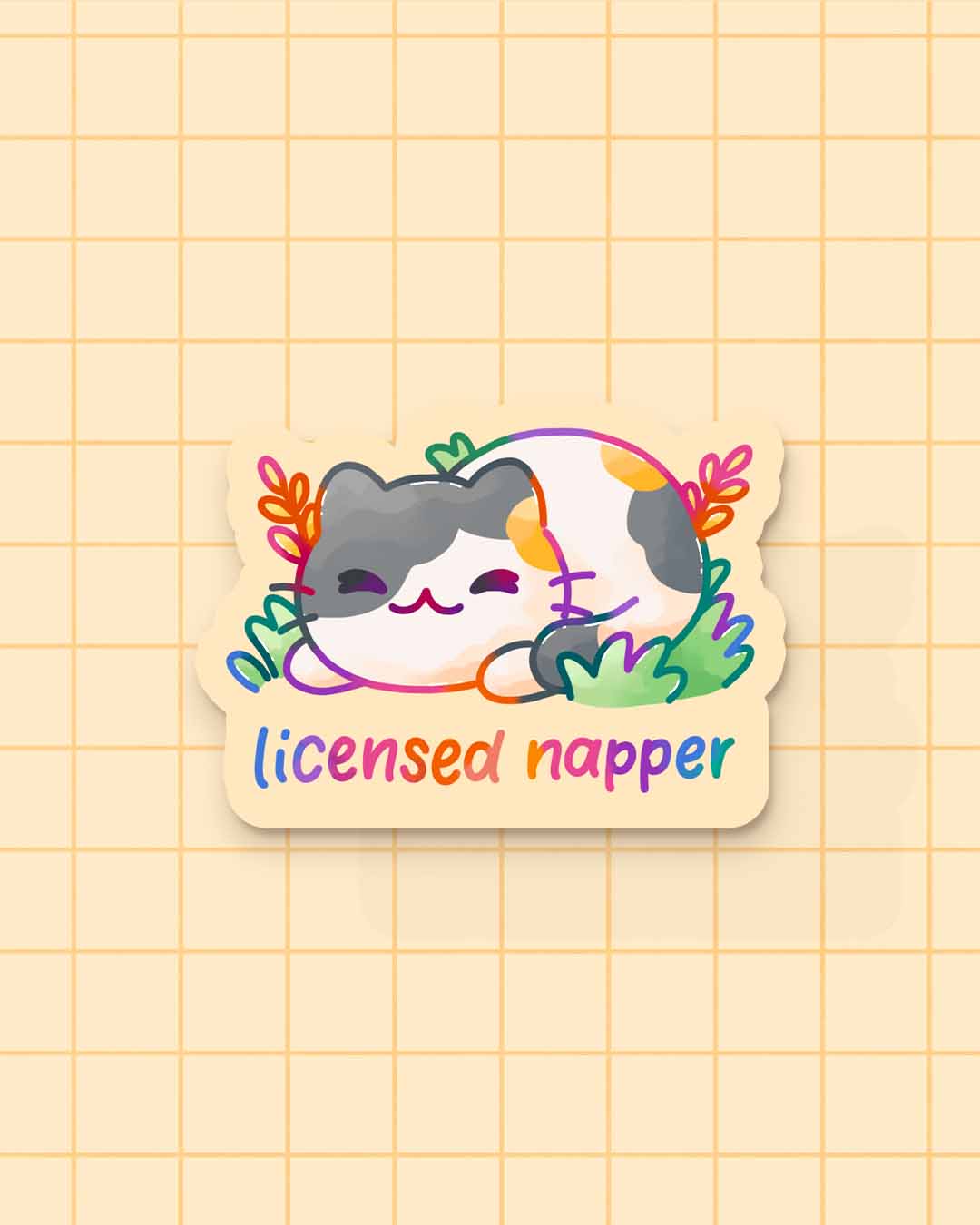 Licensed Napper Sticker – Shiku Designs