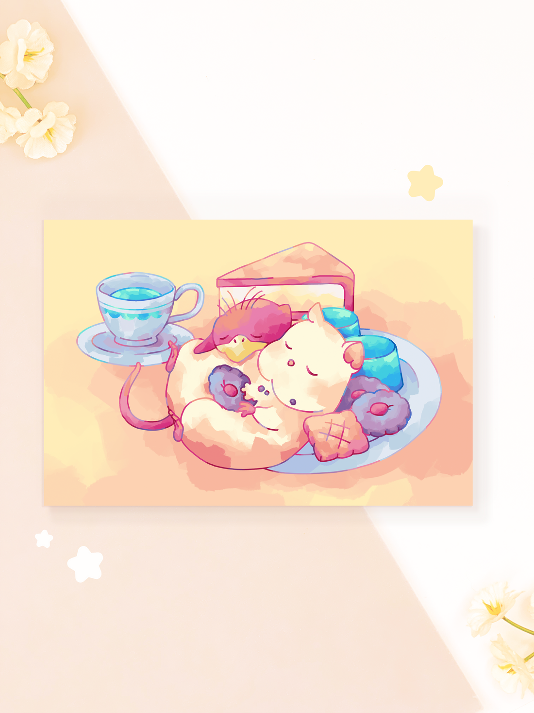 Boh and Bird Afternoon Tea Print – Shiku Designs